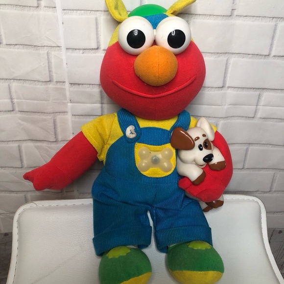 Source Unknown | Toys | Vintage 997 Tyco Magic Lights Elmo With Barking ...